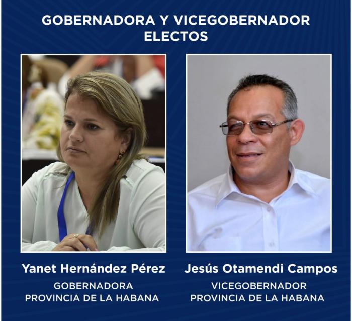 Electa Yanet Hernández como Gobernadora de La Habana - Canal Habana