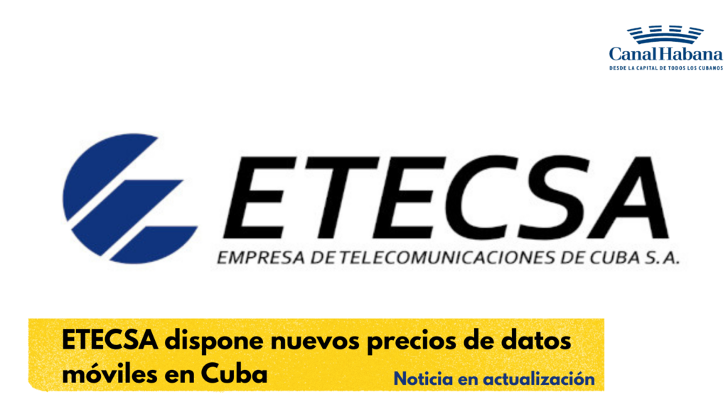 Nuevos planes de datos móviles Etecsa 2025